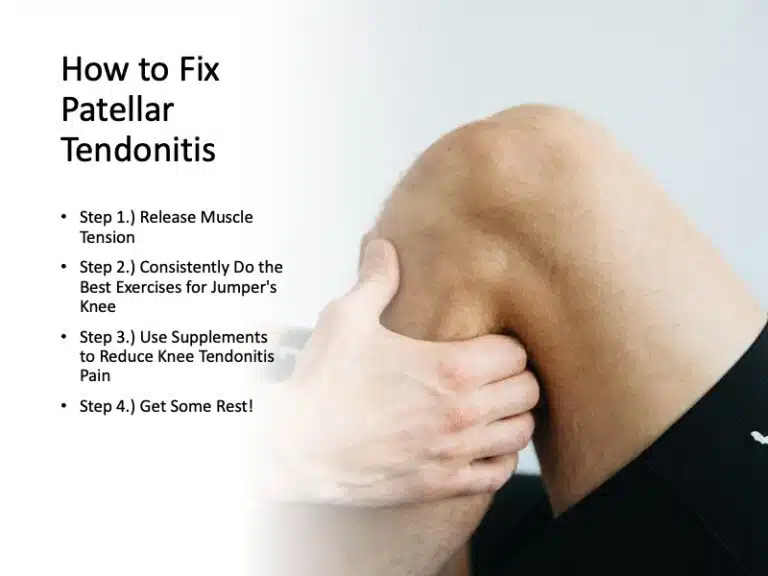 How To Fix Jumper's Knee & Reduce Patellar Tendonitis Pain