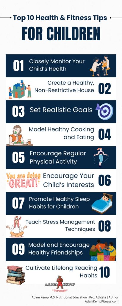 Top 10 Health And Fitness Tips For Children