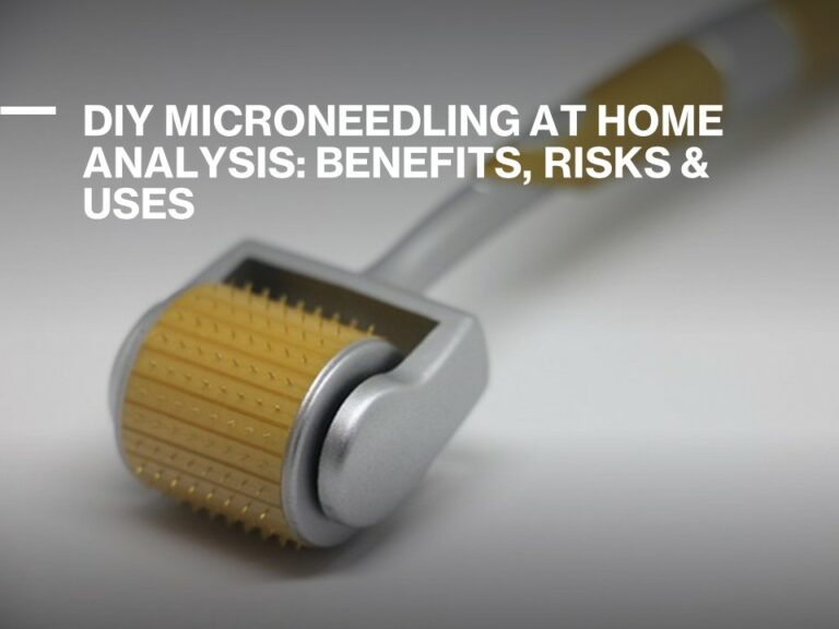 DIY Microneedling At Home: Benefits, Risks, And How To Start