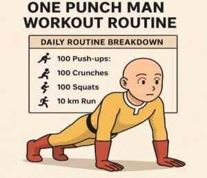 One Punch Man Workout Routine: Is Saitama's Workout Good?