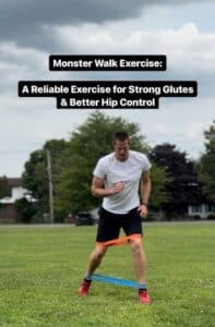 Monster Walk Exercise: Benefits, Muscles Worked, How To Do