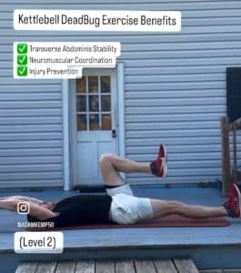 Kettlebell Dead Bug Exercise: Build Core Strength & Control