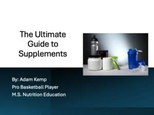 Adam Kemp | Pro Basketball Player, M.S. Nutrition, Fitness