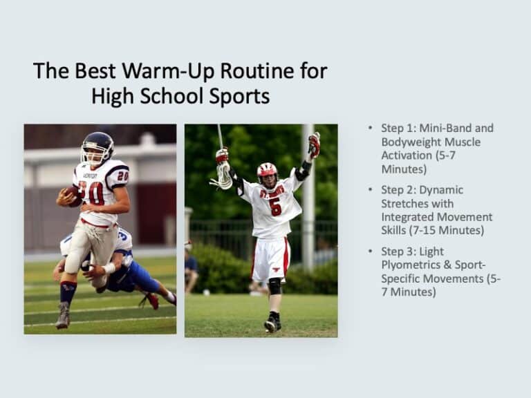 How To Warm Up For High School Sports: 54 Useful Exercises!