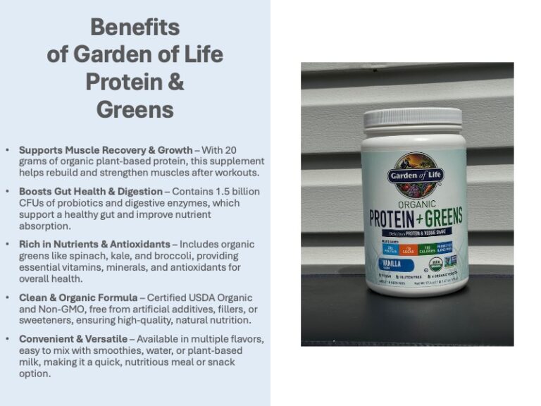 Garden Of Life Protein And Greens Review: How Good Is It?
