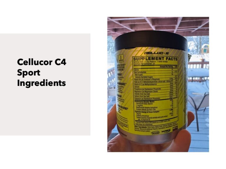 Cellucor C4 Sport Review: How Good Is This Pre Workout?