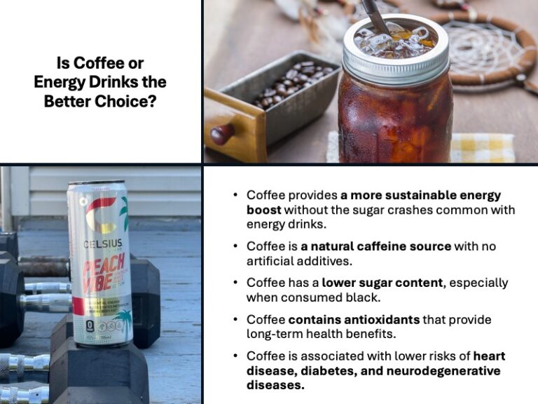 Coffee Vs Energy Drinks: Is Coffee Or Energy Drinks Better?