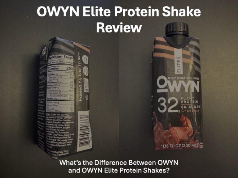 OWYN Protein Shake Review: Are They "Only What You Need"?
