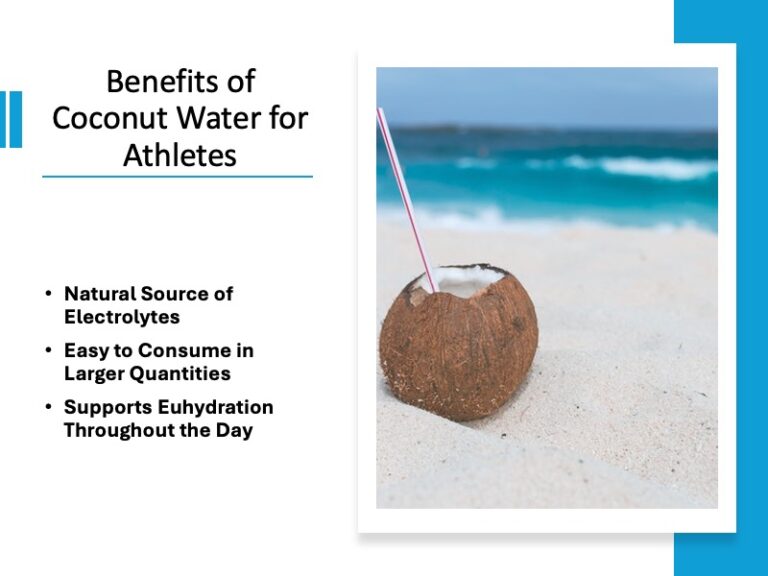 Coconut Water For Athletes: Is It A Good Hydration Drink?