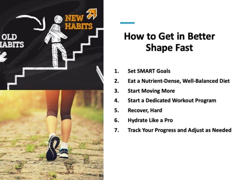 How To Get In Shape Fast: Diet, Exercise & Lifestyle Tips